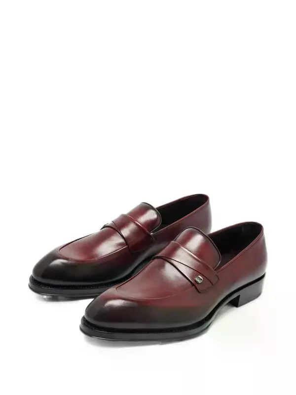 FERRAGAMO Cantore Tramezza Penny Loafers