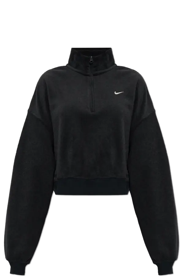 Nike Studio Fleece’ Cropped Sweatshirt