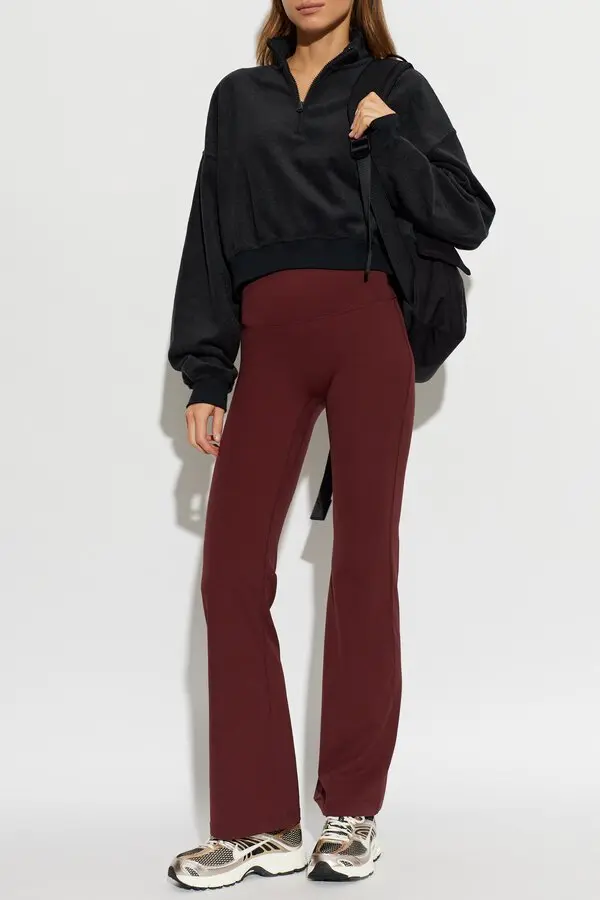 Nike Studio Fleece’ Cropped Sweatshirt