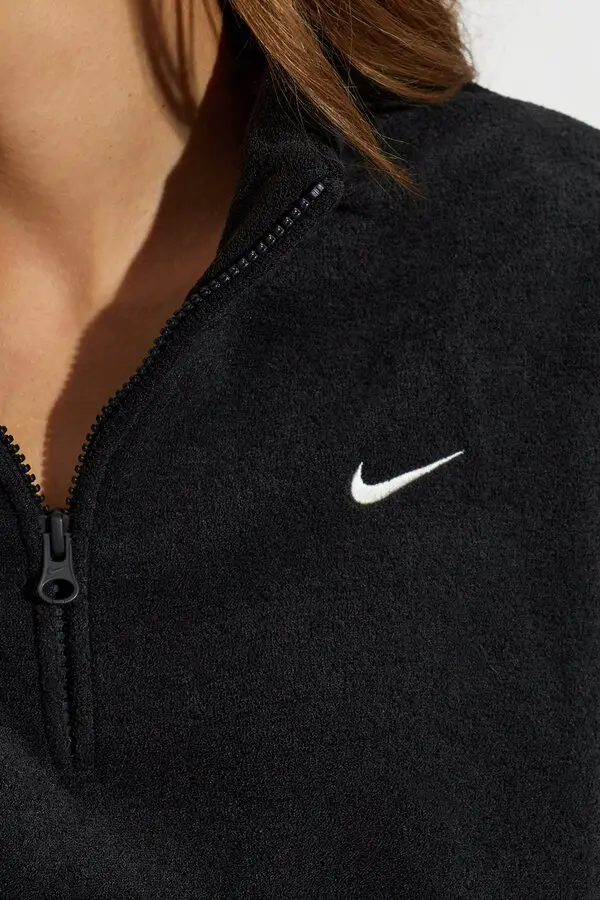 Nike Studio Fleece’ Cropped Sweatshirt