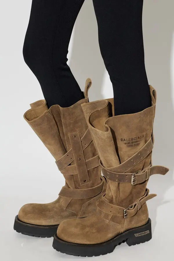 Balenciaga Venom’ Suede Boots
