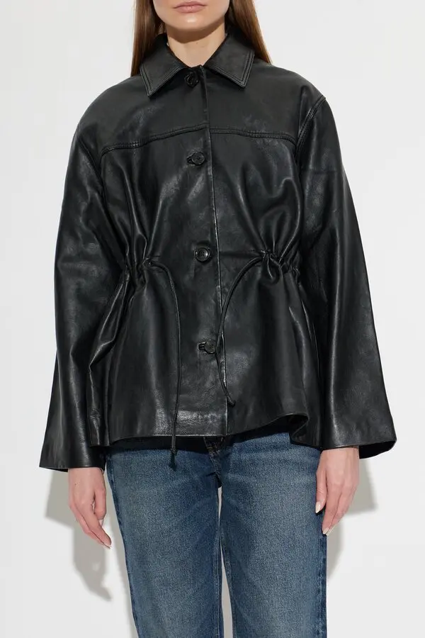 Samsøe Samsøe Salaax’ Leather Jacket