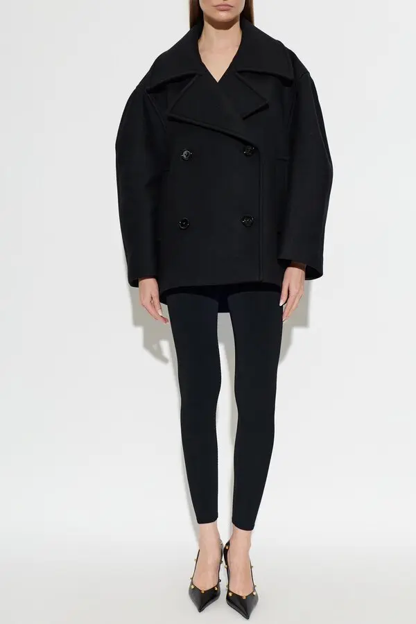 Balenciaga Double-breasted Wool Coat