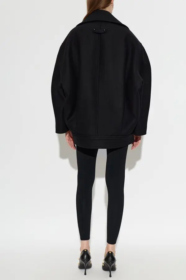 Balenciaga Double-breasted Wool Coat