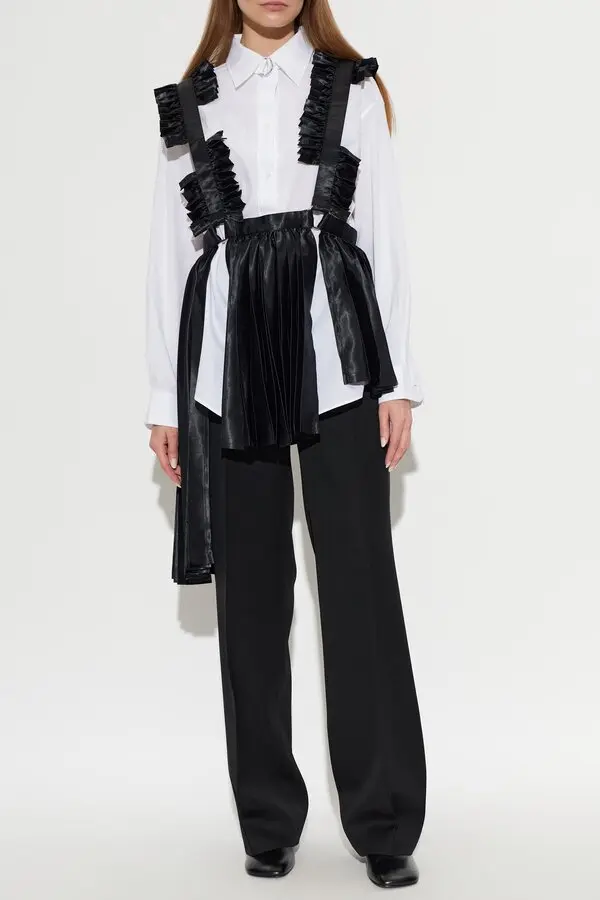 Comme Des Garçons Ruffled Dress