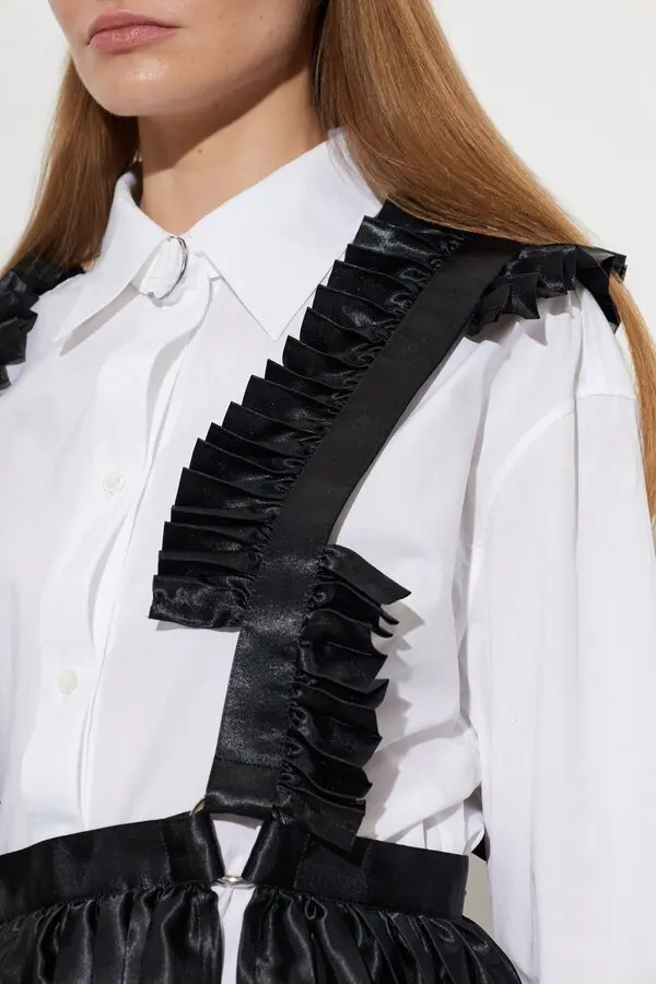 Comme Des Garçons Ruffled Dress