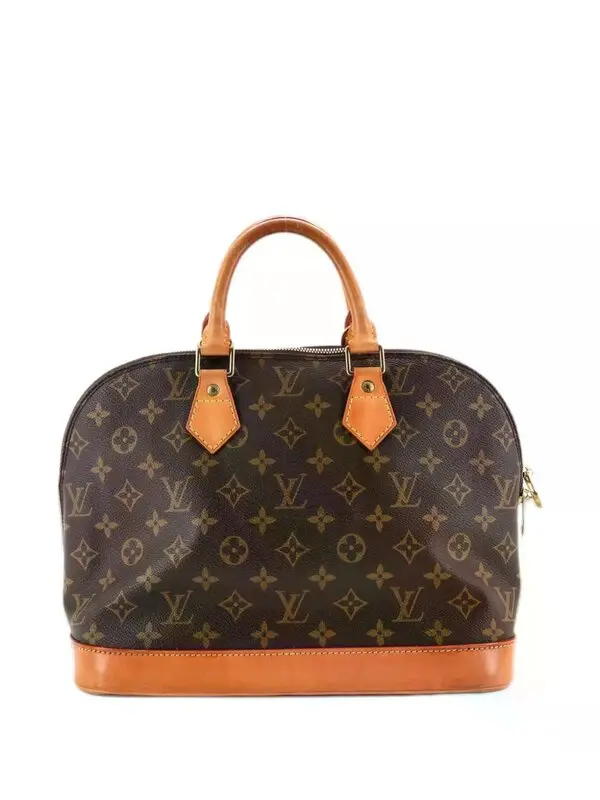 LOUIS VUITTON Alma Handbag Monogram Canvas Pm Satchel