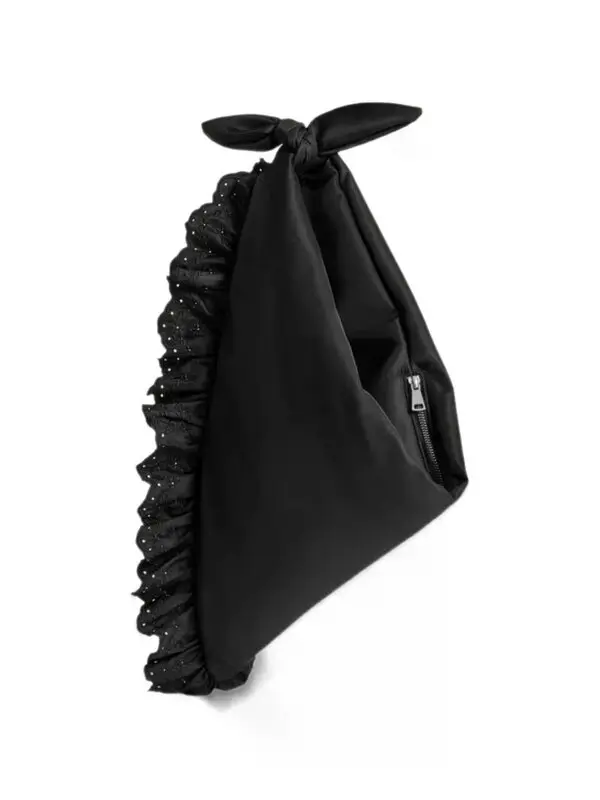 Simone Rocha Broderie Anglaise Ruffled Tote Bag