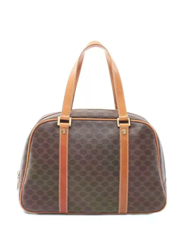 Celine 2010s Macadam Tote Bag - Brown
