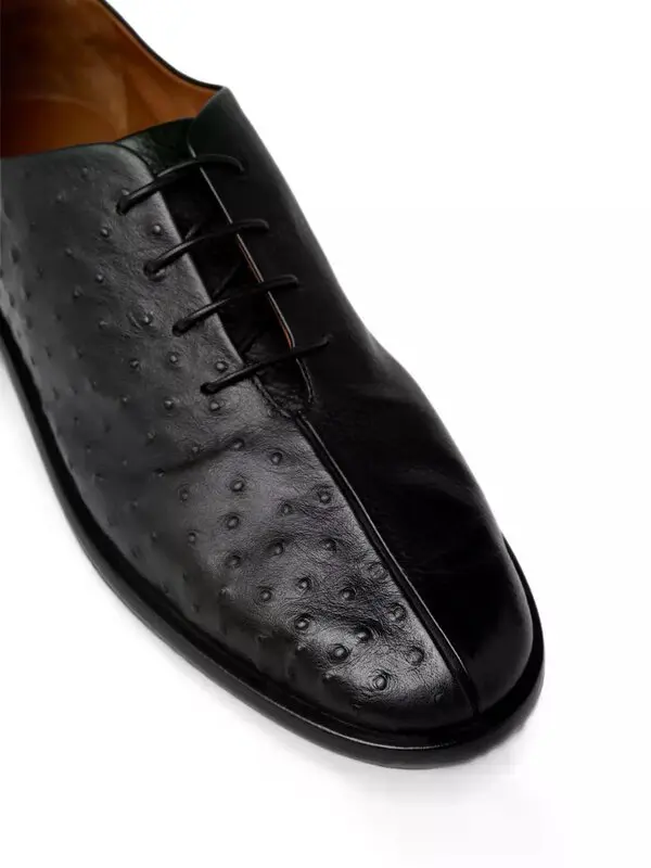 Marsèll Stesa Ostrich-effect Panelled Derby Shoes