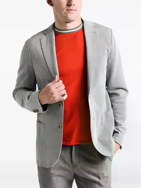 Eleventy Tailored Wool Blazer
