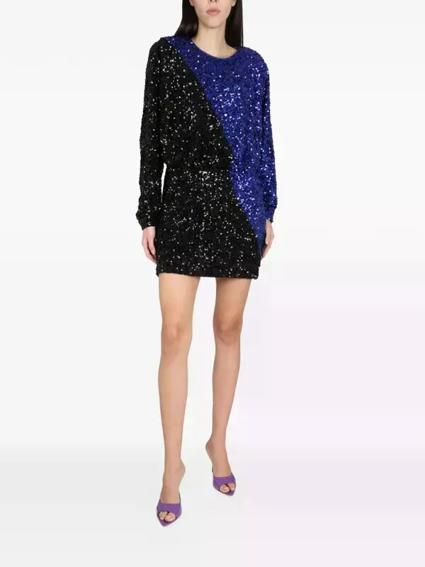 ROTATE BY BIRGER CHRISTENSEN Sequined Mini Dress