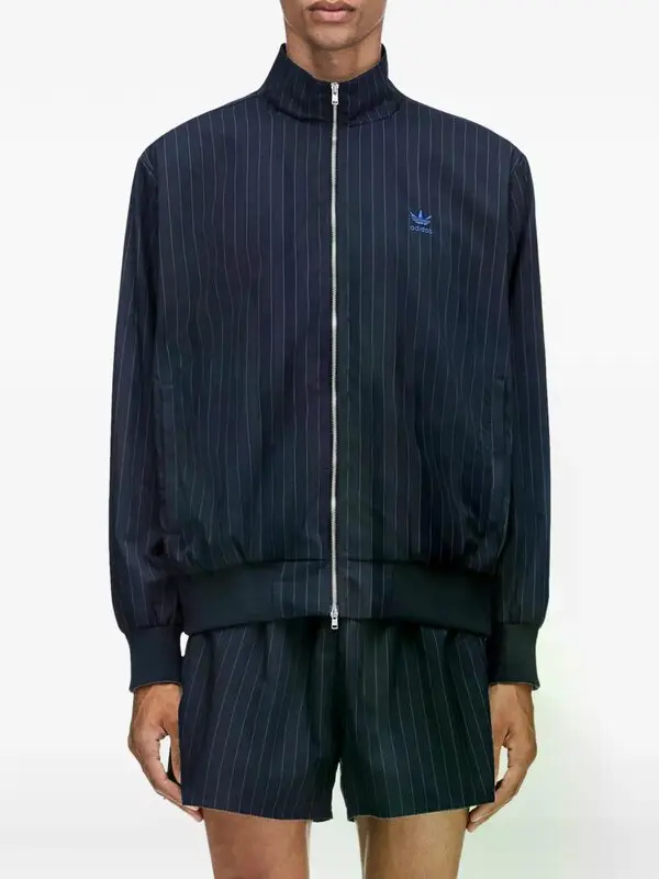WALES BONNER Xadidas Originals Pinstripe-pattern Track Jacket