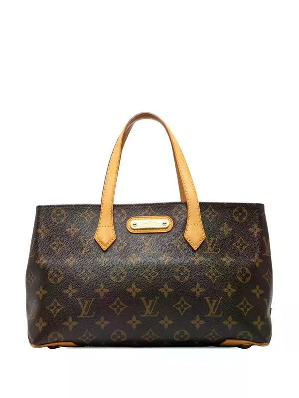 LOUIS VUITTON 2011 Monogram Wilshire Pm Handbag - Brown
