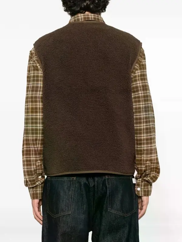 Lacoste Fleece-texture Gilet