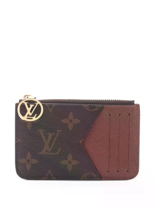 LOUIS VUITTON 2010s Romy Card Holder - Brown