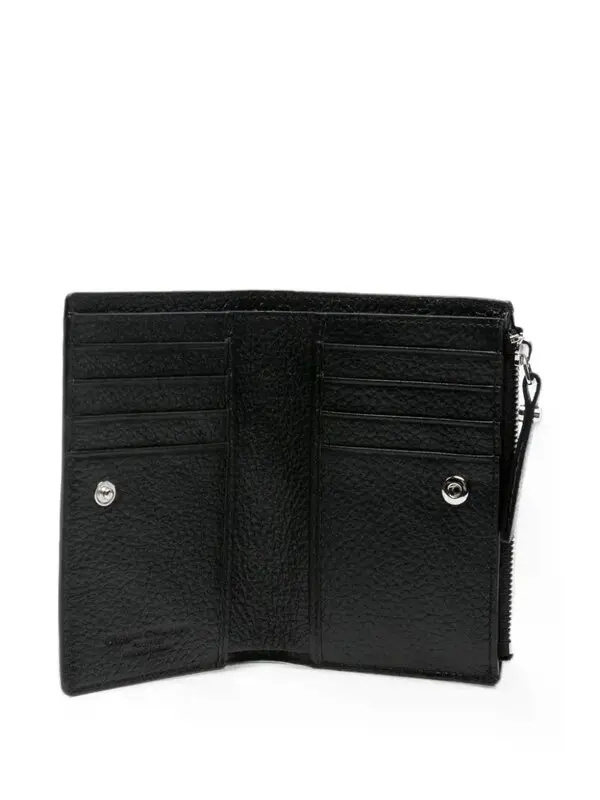 GIANNI CHIARINI Dollaro Grainy Leather Wallet