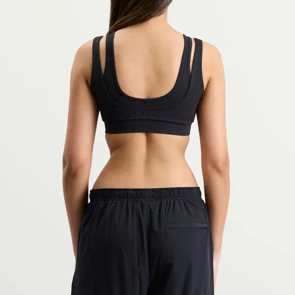 Nike X Skims Matte Double Strap Scoop Bra