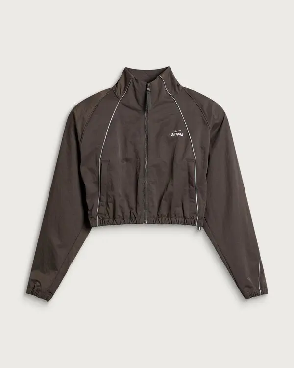 Nike Skims Crunchy Nylon Cropped Jacket