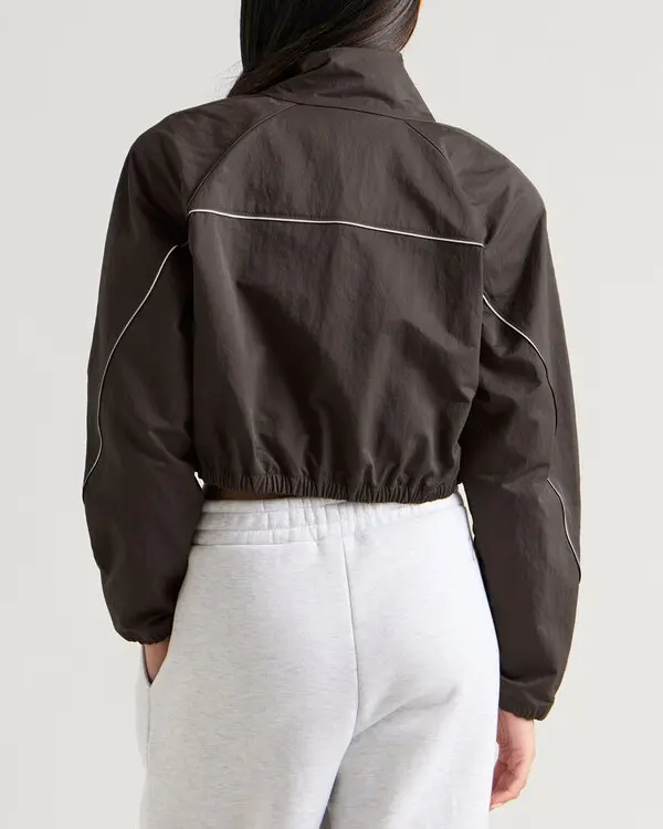 Nike Skims Crunchy Nylon Cropped Jacket