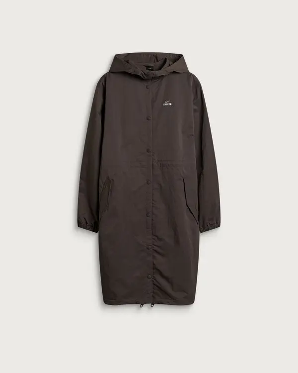 Nike Skims Crunchy Nylon Hooded Parka Jacket