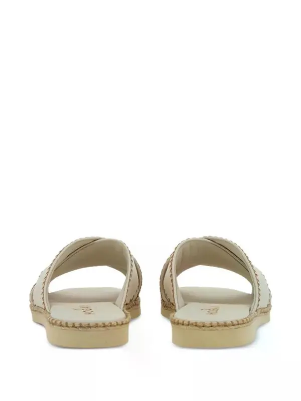 Hogan H660 Crossover Flat Sandals