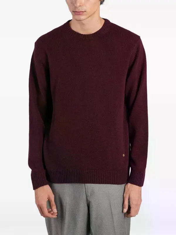 GREYED Ribbed-trim Sweater