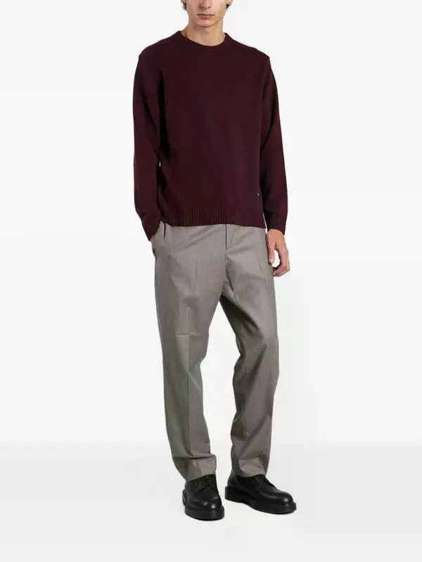 GREYED Ribbed-trim Sweater