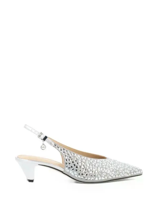 Michael Kors Tonya Embellished Kitten Pumps