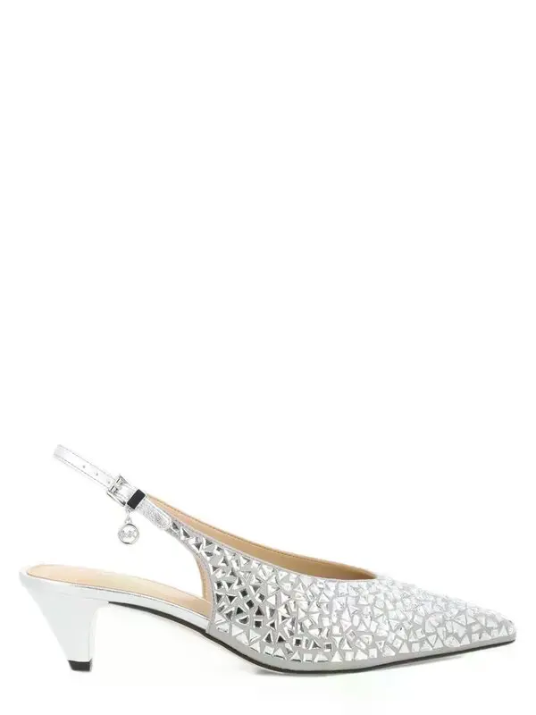 Michael Kors Tonya Embellished Kitten Pumps