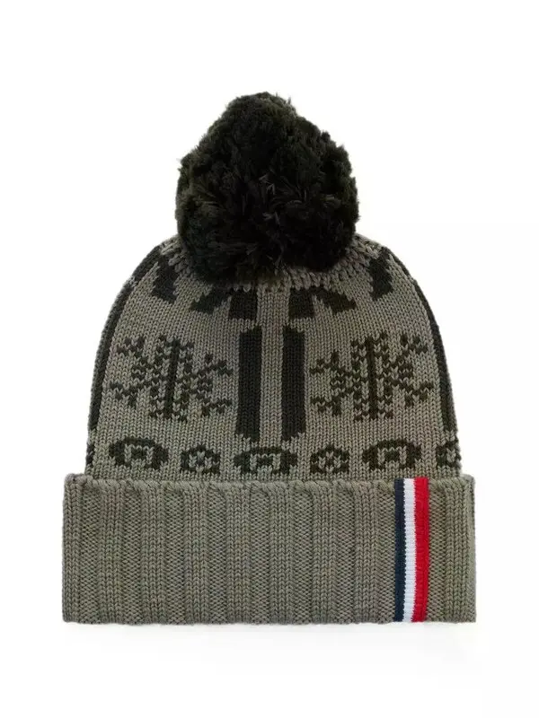 Rossignol Pom-pom Intarsia-knit Beanie Hat