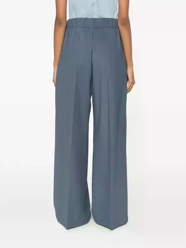 SEMICOUTURE Pleated Palazzo Pants