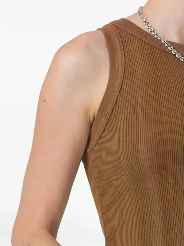 Citizens Of Humanity Ribbed Tank Top - Brown