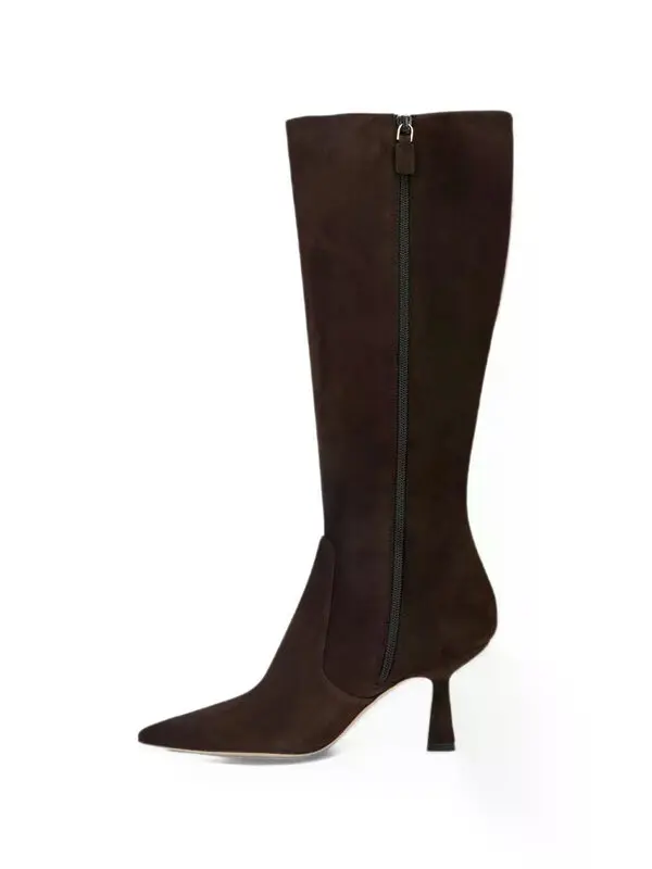 STUART WEITZMAN Super Sculpt Zip Knee-high Boots