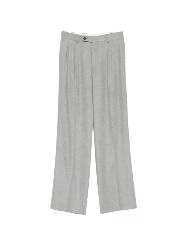 MANUEL RITZ Double-pleated Twill Trousers
