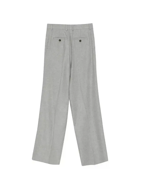 MANUEL RITZ Double-pleated Twill Trousers