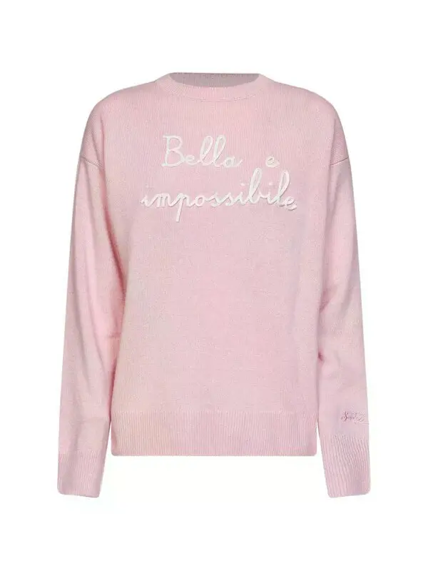 MC2 SAINT BARTH Embroidered Crew-neck Sweater
