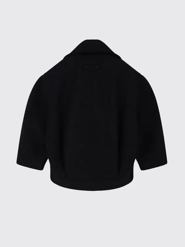 Balenciaga Double-breasted Relaxed Fit Coat In Wool Blend With Dropped Shoulders