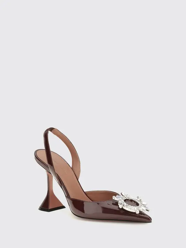 Amina Muaddi Heeled Sandal