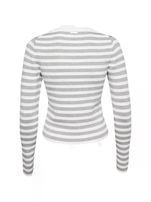 Michael Kors Striped Rib-knit Sweater