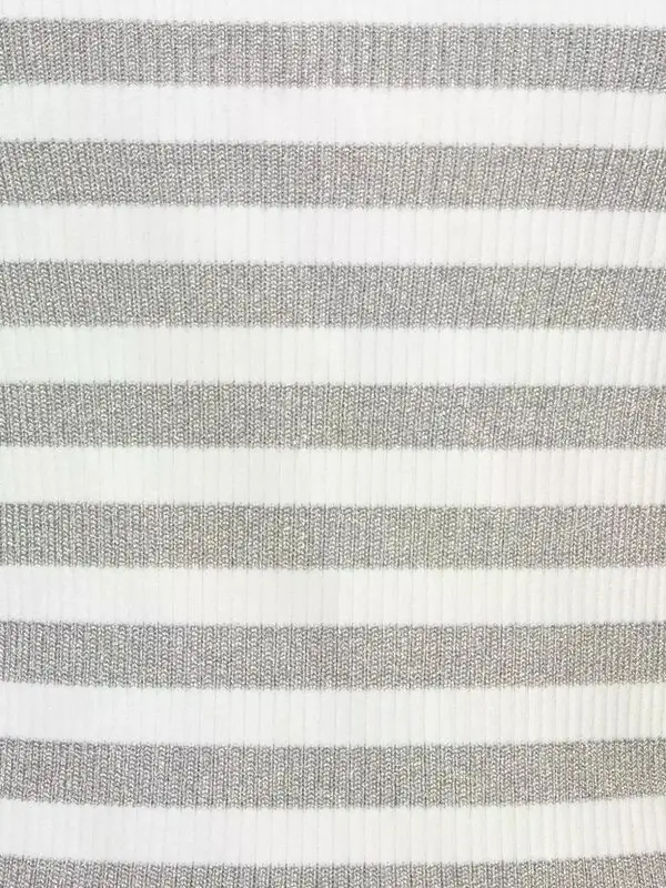 Michael Kors Striped Rib-knit Sweater