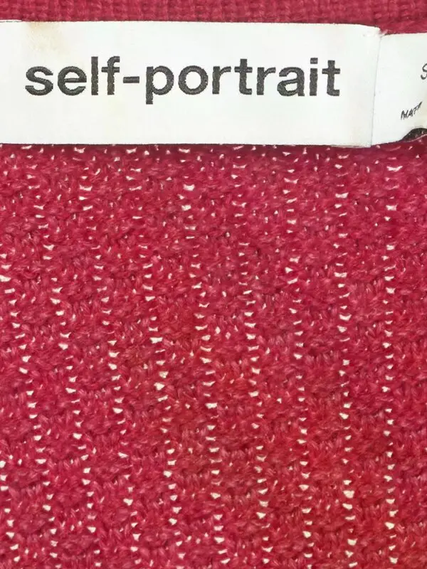 SELF-PORTRAIT Melange Knit Dress