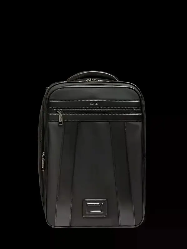 LANCEL Leather-trim Wheeled Backpack