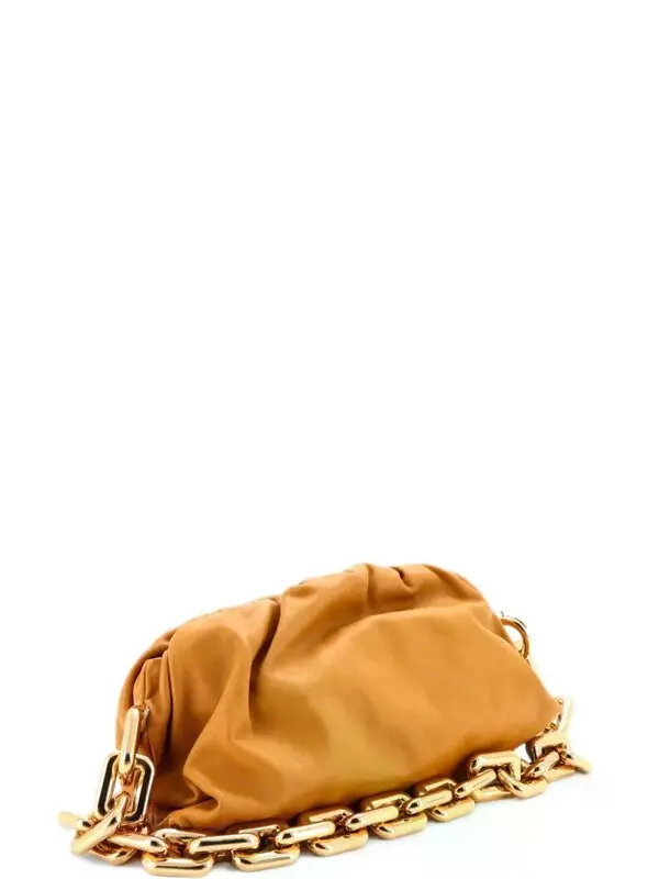 Bottega Veneta The Chain Pouch Leather Shoulder Bag
