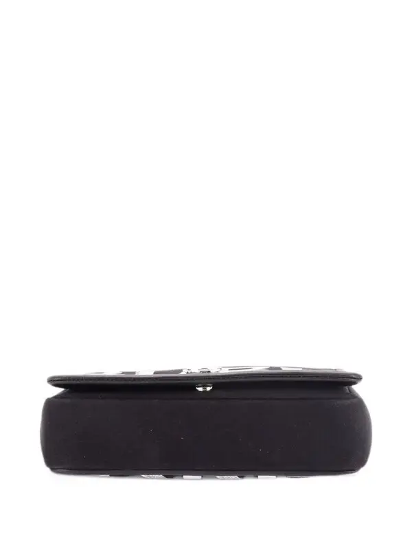 Burberry Lola Printed Canvas Medium Shoulder Bag