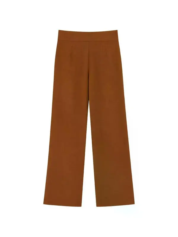 Max Mara V-waistband Wide-leg Trousers