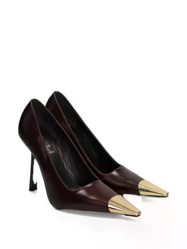 GOLD & ROUGE Lucy-b Metal-toe Pumps