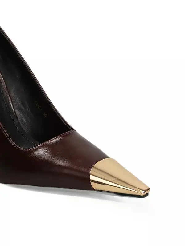 GOLD & ROUGE Lucy-b Metal-toe Pumps