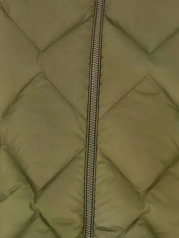 Moncler Wool & Cashmere Padded Zip-up Cardigan