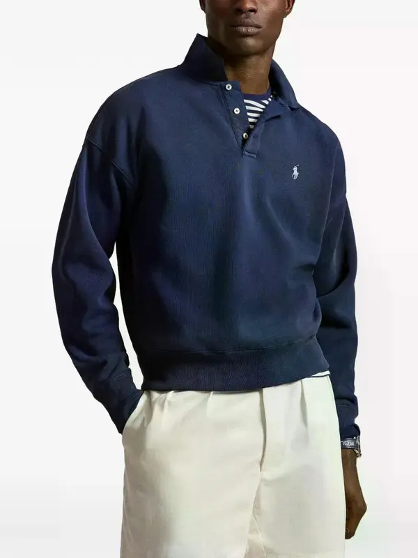 Polo Ralph Lauren Polo Collared Sweater - Blue